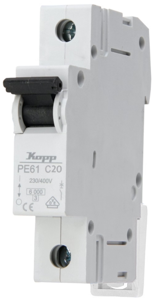 Sicherung LS Leitungsschutzschalter PE61 63 Sicherungsautomat 1P 3P 16A ...